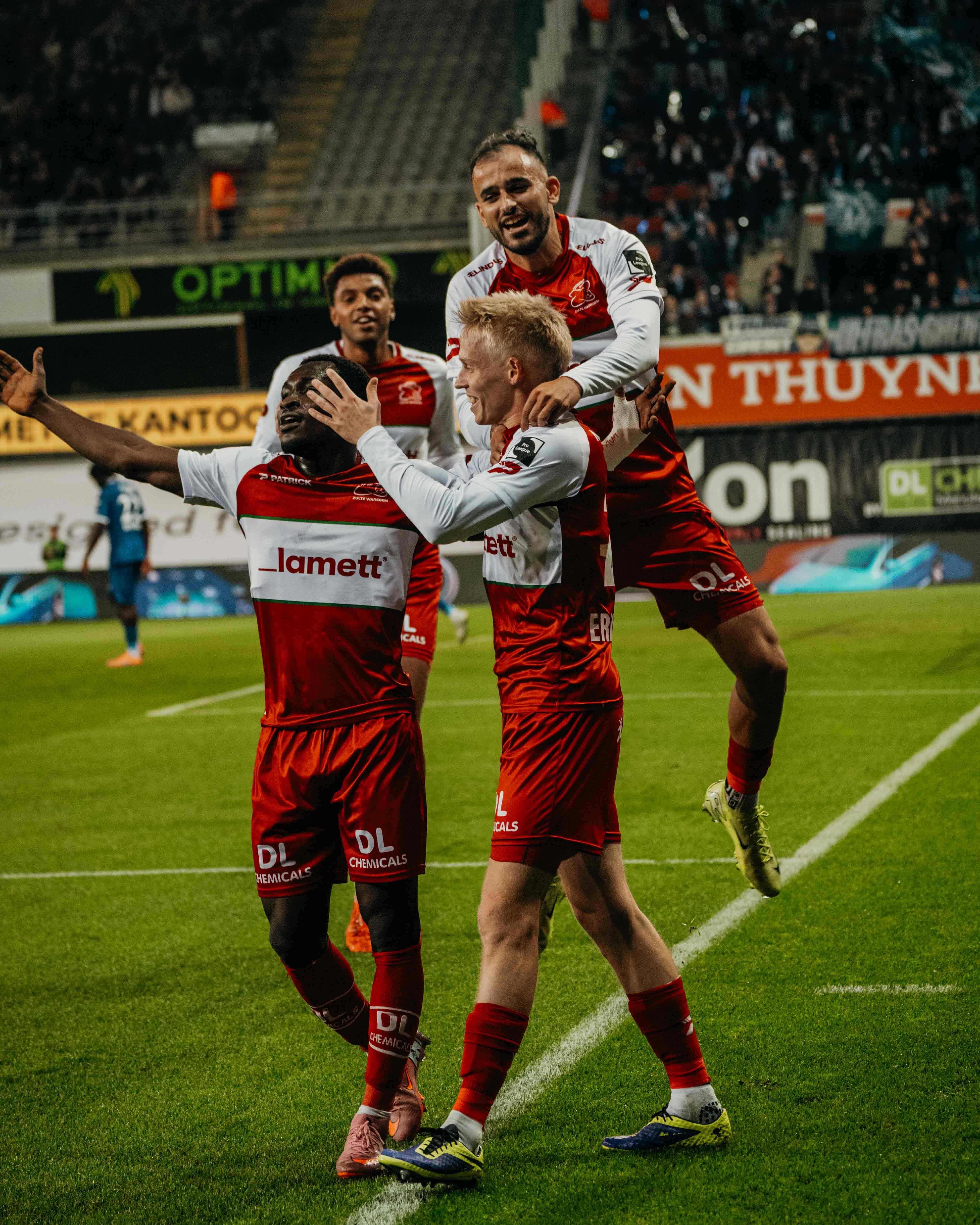 Essevee wint met 4-1 van Gent - SV Zulte Waregem
